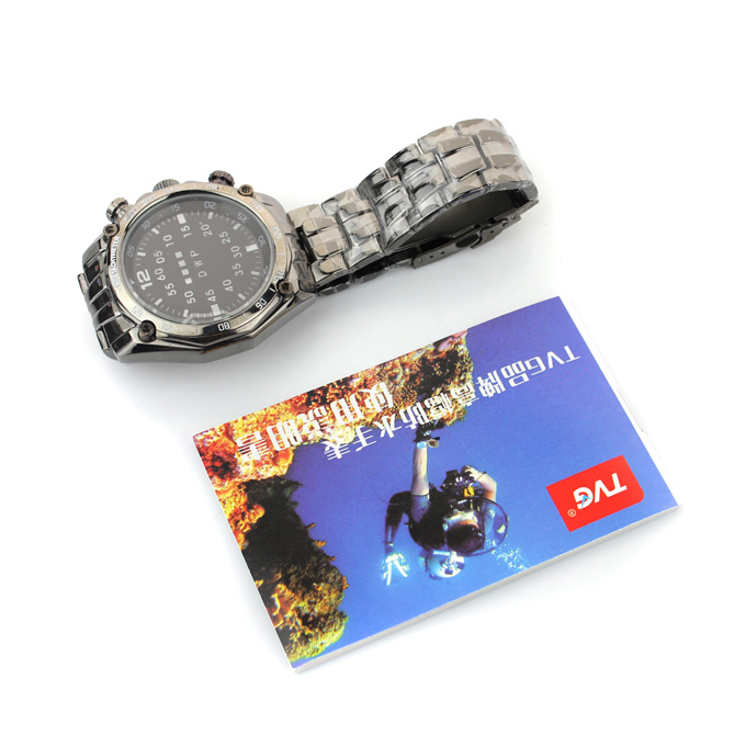 Black Men TVG LED Watch with Lights Display Outdoor Sport Watch