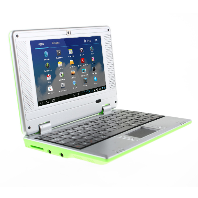 Q706 Android 4.1.1 Mini Notebook Laptop PC with Camera /WiFi/RJ45