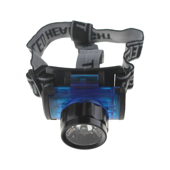 Retractable 3W 4.5V 170LM LED White Light Zoom Headlamp Headlight