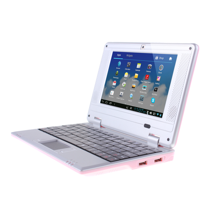 Q706 Android 4.1 Mini Notebook Laptop PC with Camera /WiFi/RJ45