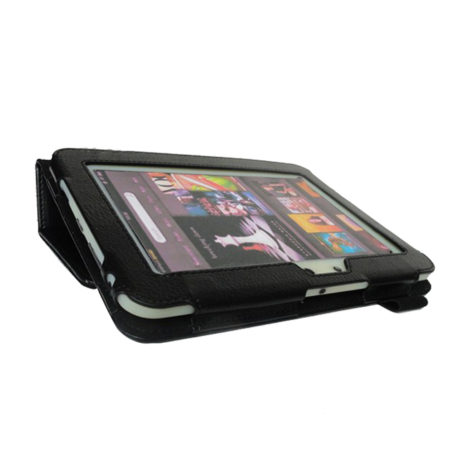 New Kindle Fire HD 7 Tablet Slim Fit Leather Case Cover with Stand