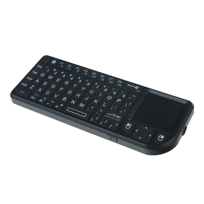 Rii RT-MWK02 Mini Wireless Keyboard Mouse Touchpad Presenter Laser for ...