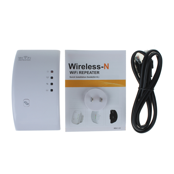 Wireless-N WiFi Repeater Router Range Extender for WLAN Network AP