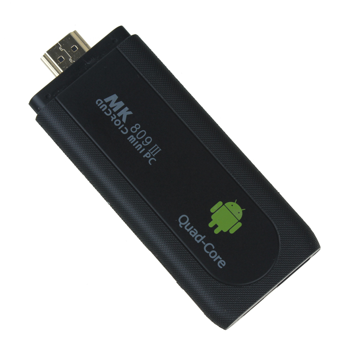 MK809III Quad-Core Google Android 4.2 RK3188T 1.4GHz Mini TV BOX Dongle ...