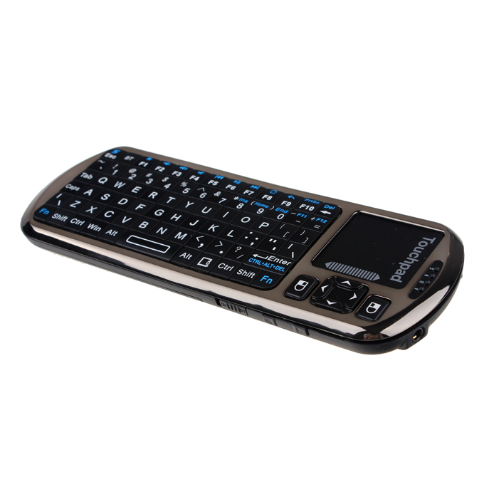 KP-810-18BV Bluetooth Wireless Keyboard With Touchpad Speaker Mic