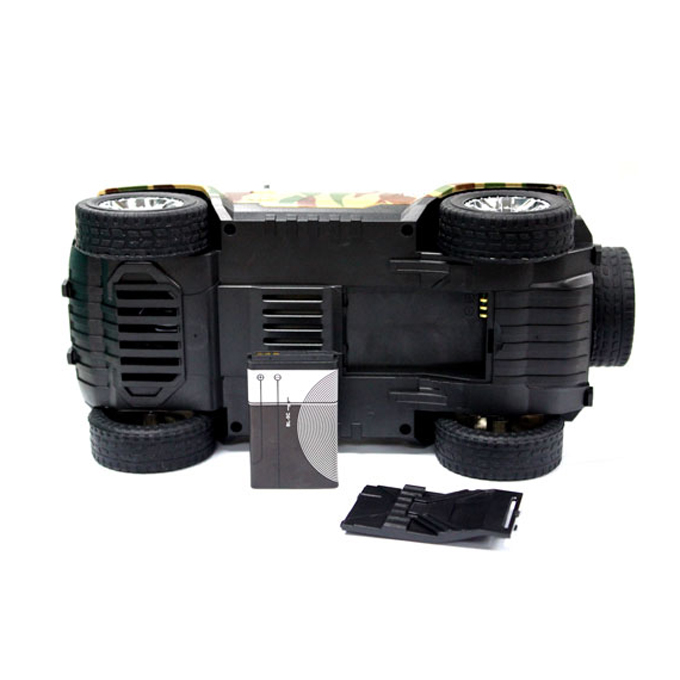 Hummer Car Model Speaker with TF Card Reader/USB/FM Radio