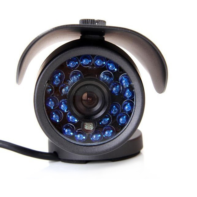 1/3 CMOS 24LED Night Vision Security Outdoor Waterproof CCTV Camera