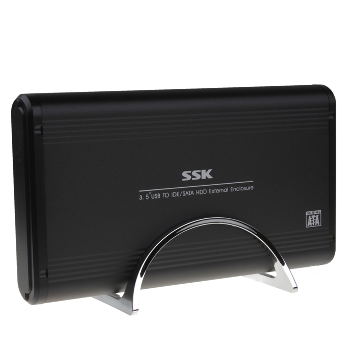 SSK 3.5" USB to IDE/SATA HDD External Enclosure Mobile Storage Case