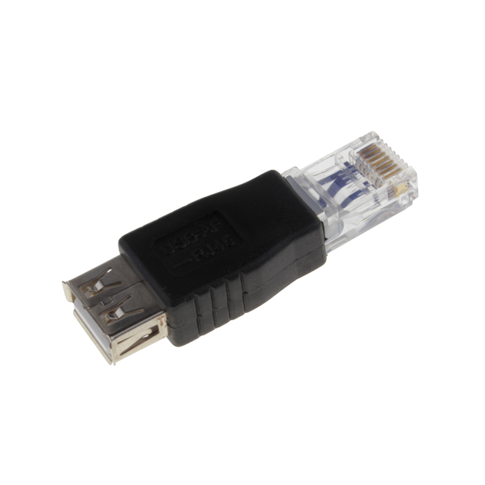 USB A Female to Ethernet LAN RJ45 Male Router Adapter