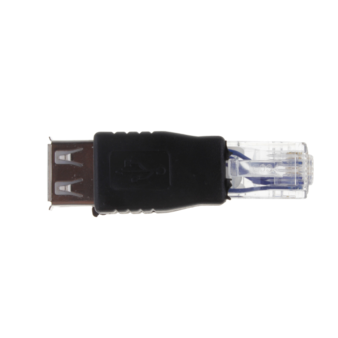 USB A Female to Ethernet LAN RJ45 Male Router Adapter