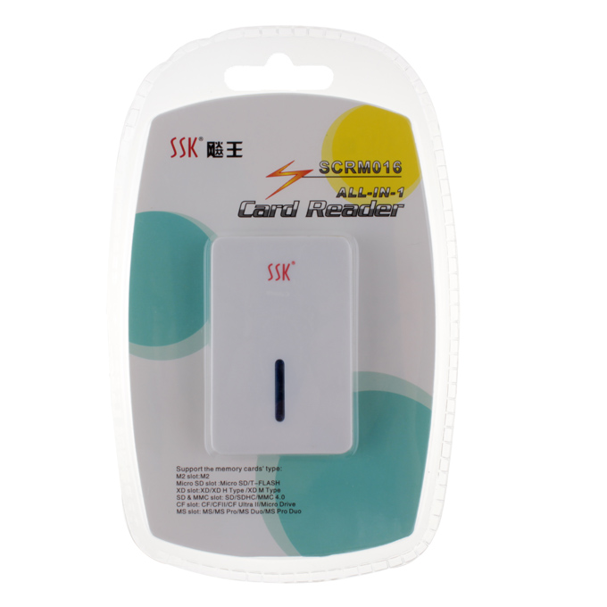 SSK SCRM016 ALL-IN-1 Card Reader