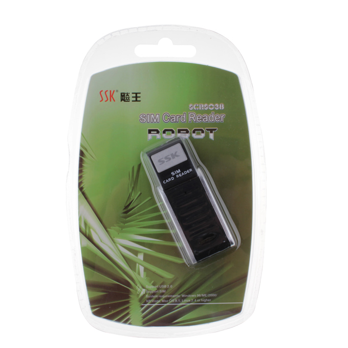 SSK SCRS038 Robot SIM Card Reader