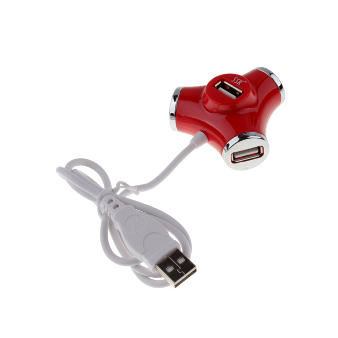 SSK SHU012 Water Pipe 4 USB Ports HUB with High Speed USB2.0