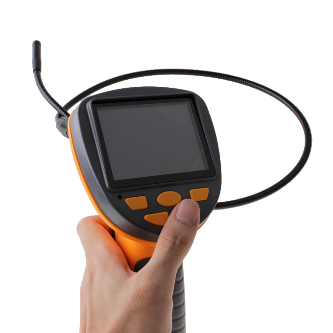 10mm Portable Industrial Endoscope with 3.5" Color TFT LCD Monitor