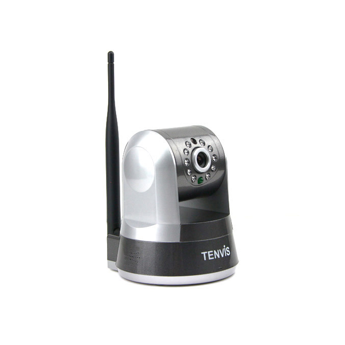 TENVIS IP Robot2 1/4' CMOS 300KP Wireless Security Wi-Fi IP Camera W ...