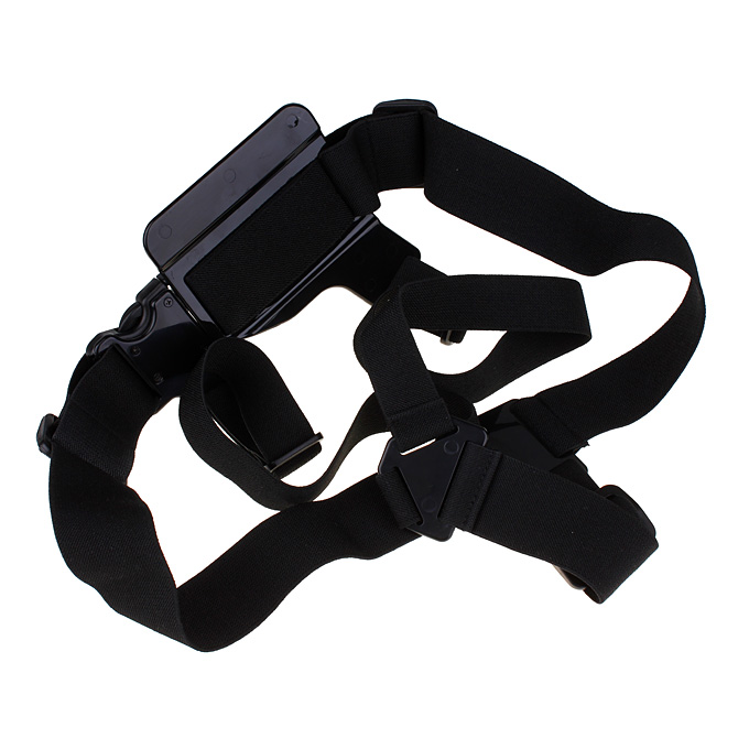 3-Way Base+Chest Body Strap Mount Belt for GoPro Hero 3+ 3 2 1