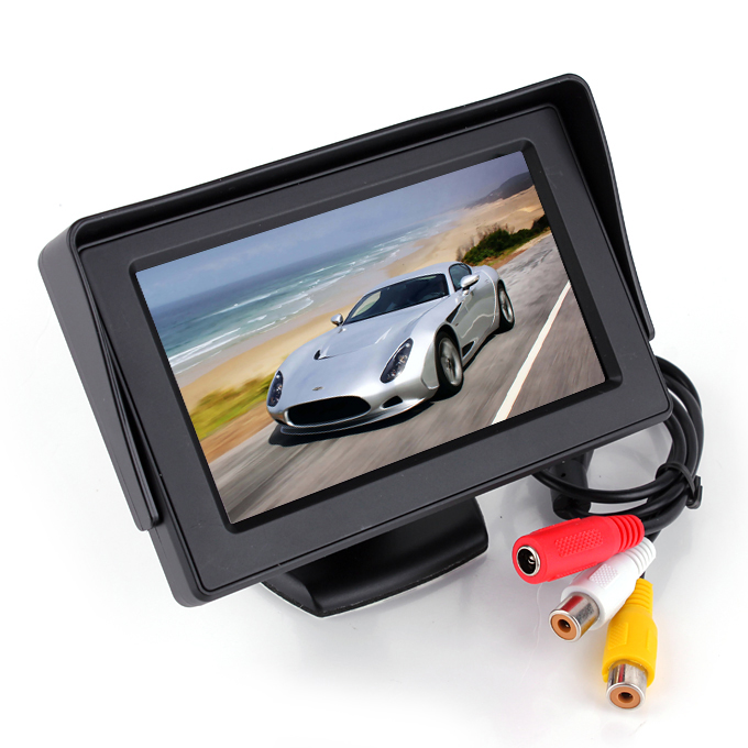 4.3" Display 2 Input TFT Color LCD Car Reverse Rear View Monitor