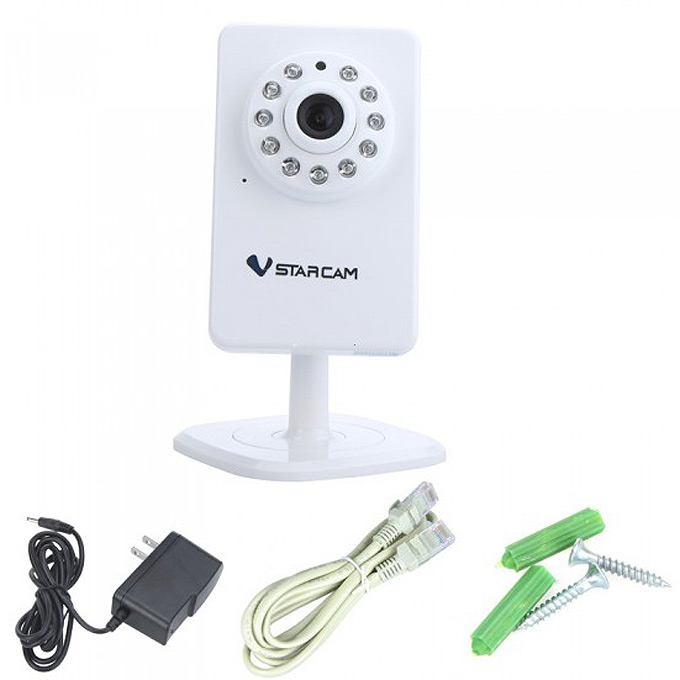 Indoor Vstarcam 0.3MP P2P PnP Wireless Wifi Security IP Camera