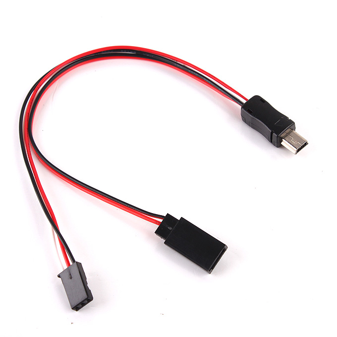 USB to AV Video Output & 5V DC BEC Input Cable FPV For Gopro Hero 3
