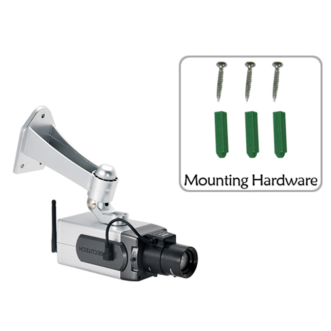 Realistic Pseudo Fake Dummy Decoy Shaking Head Security Camera