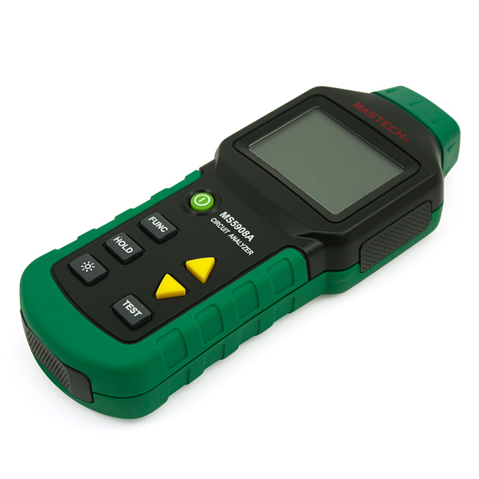 Mastech MS5908A TRMS Voltage GFCI RCD Tester Circuit Analyzer