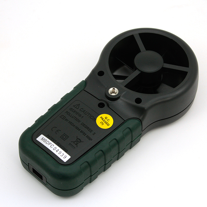Mastech MS6252A Handheld LCD Digital Electronic Wind Speed Meter