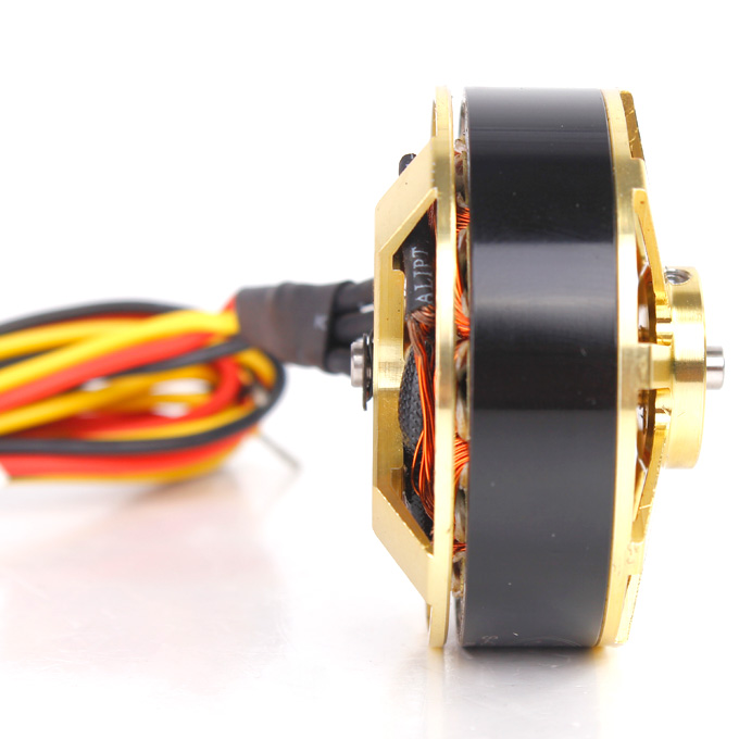 SCORPION S-4010-360KV Multiaxial Aerial Disc Motors - Gold