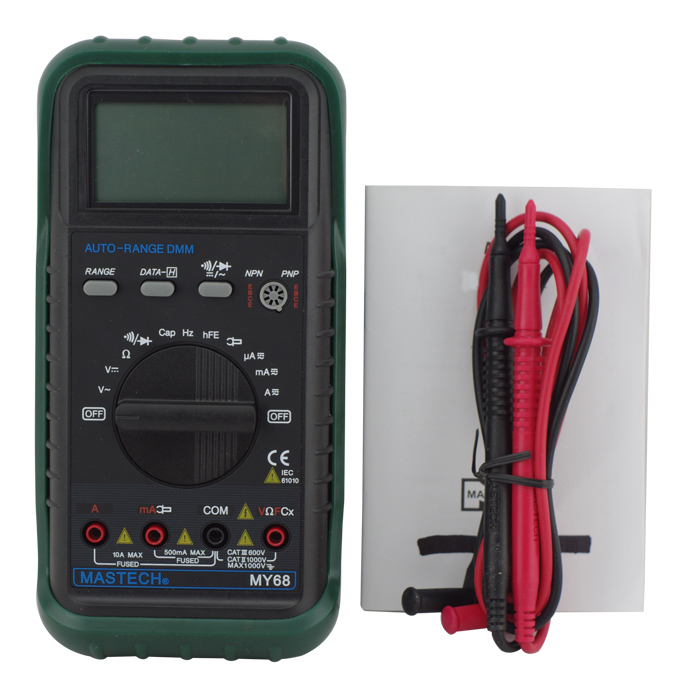 Mastech MY68 Series Handheld Digital Multimeter 33/4 Autorange