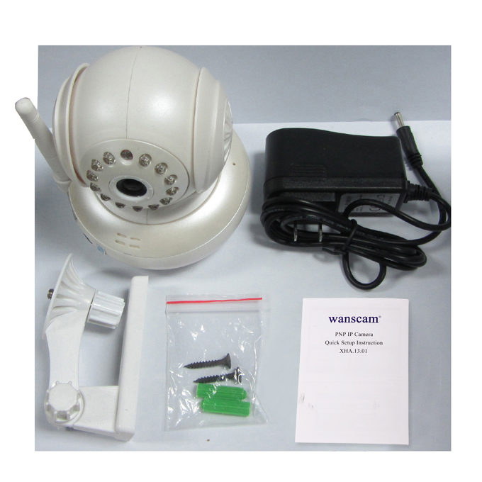 P2P Two-way Audio Wireless IP Camera Night Vision/Motion Alarm