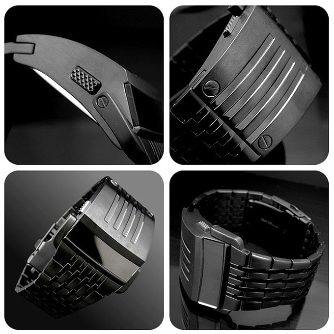 Iron Man Style Men's Creative Concept Robot Digital LED Watch