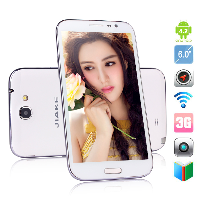 JIAKE V8 MTK6592 Octa Core 1.7GHz 6 Inch Android 4.2 OS Smartphone 2GB ...