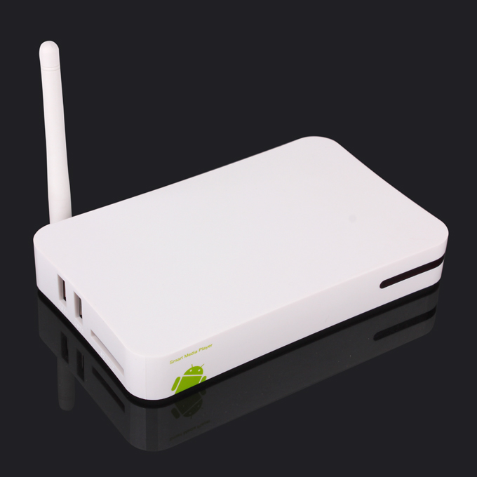 i6 Android TV BOX AML8726-MX 1G/4G XBMC Built-in WIFI Miracast White