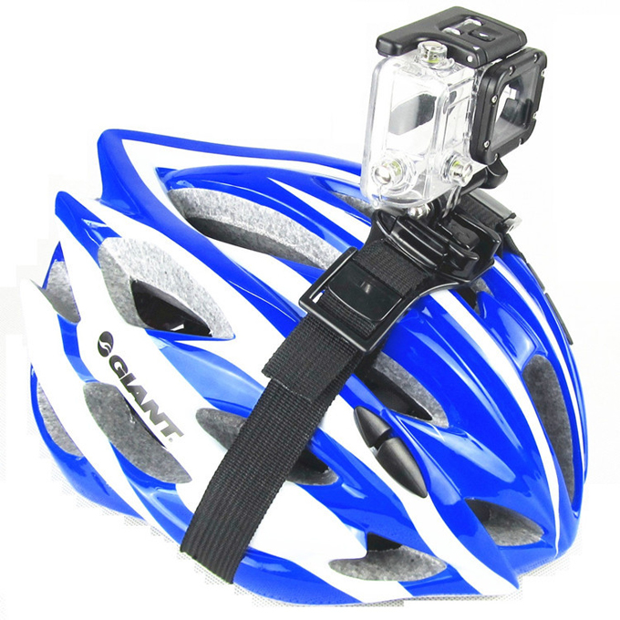 Helmet Head Strap Belt Mount Camera Headband for Gopro Hero HD 2/3/3+