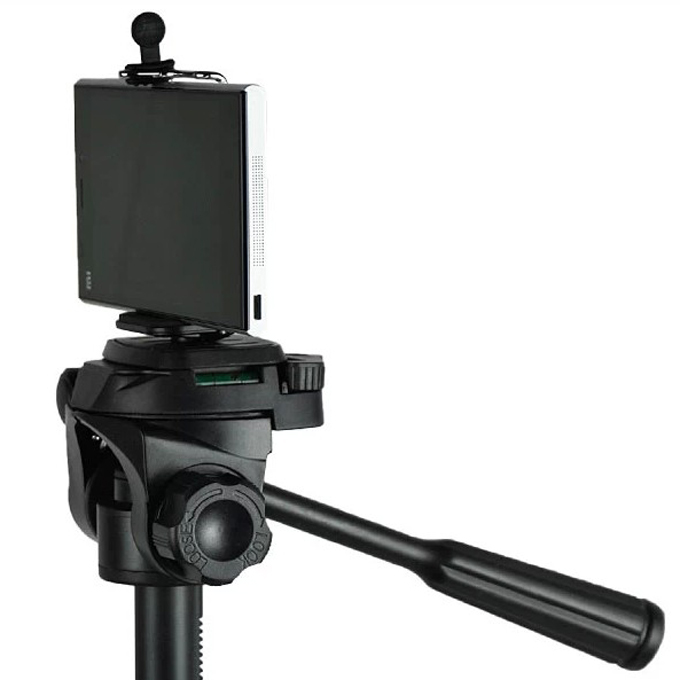 Mobile Tripod Camera Stand Clip Bracket Holder for iPhone Samsung HTC