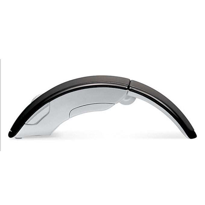 USB 2.4GHz Snap-in Transceiver Optical Foldable Arc Wireless Mouse