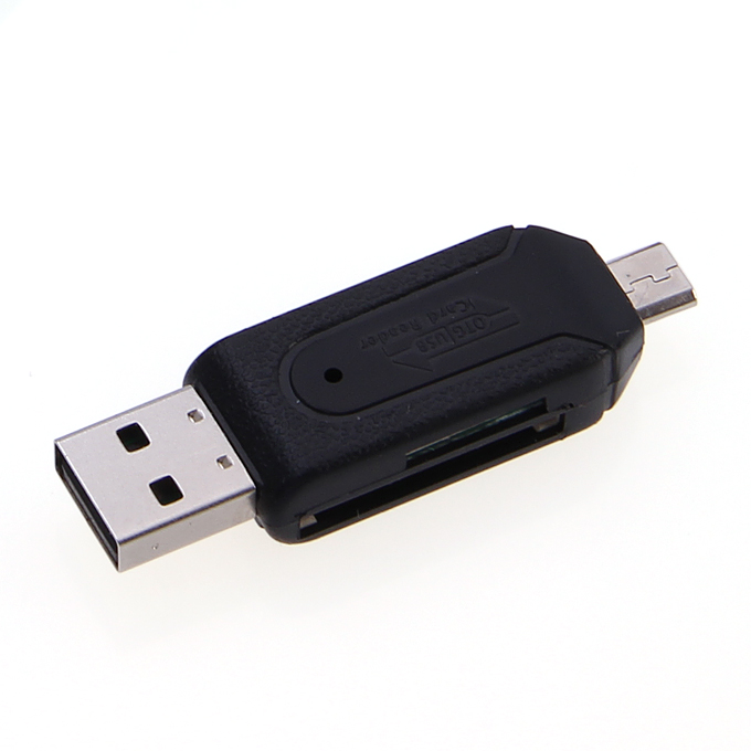 All in One USB 4 port Hub + OTG/USB Card Reader +8G TF Card + NFC Tag