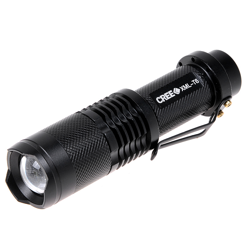 KX-T68 Cree XM-L T6 800lm 5-Mode White Zooming Outdoor LED Flashlight