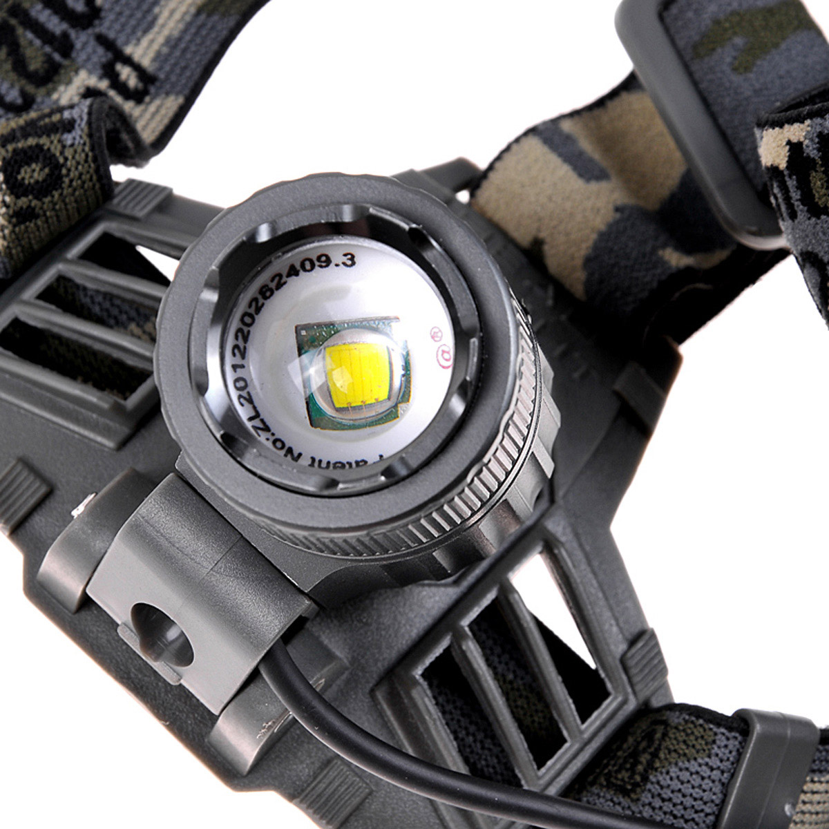 KX-T5 Cree XM-L U2 1000lm 3-Mode Weatherproof LED Headlamp
