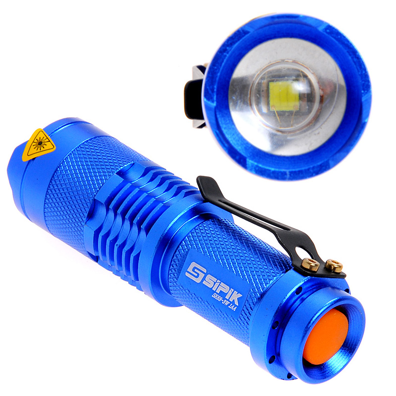 Sipik SK68-3W Focus-Adjustable Cree XR-E Q3 160lm LED Flashlight