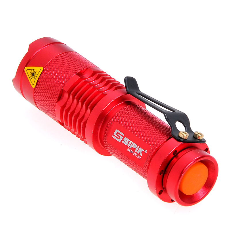 Sipik SK68-3W Focus-Adjustable Cree XR-E Q3 160lm LED Flashlight