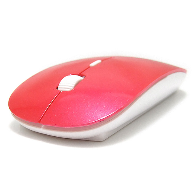 Portable Ultrathin Bluetooth 3.0 Mouse for MAC/Windows Red