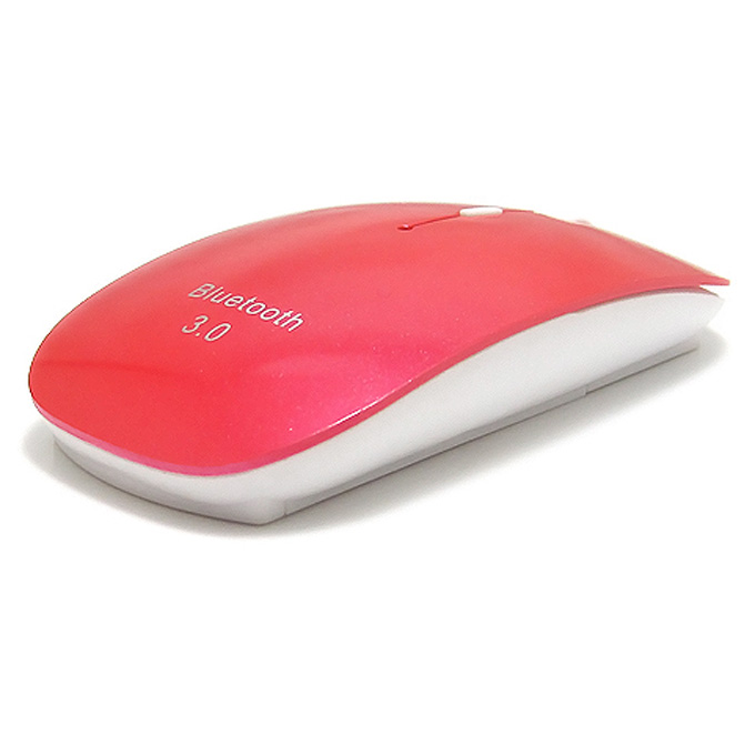 Portable Ultrathin Bluetooth 3.0 Mouse for MAC/Windows Red