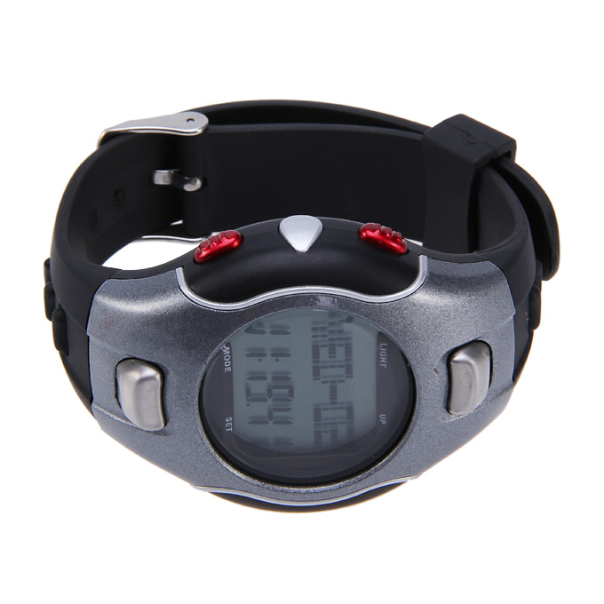 Unisex 30M Waterproof Sport Watch with Heart Rate Monitor Function