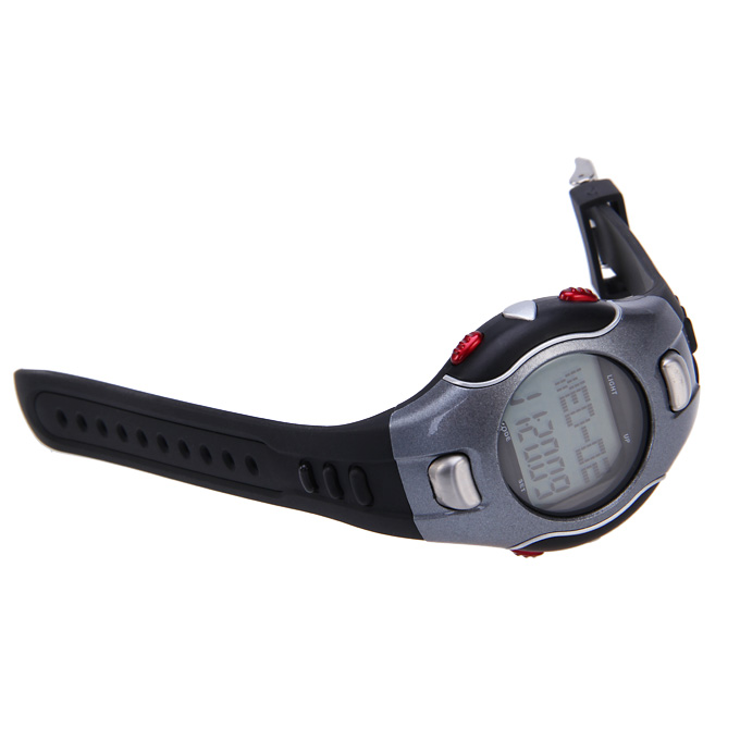 Unisex 30M Waterproof Sport Watch with Heart Rate Monitor Function