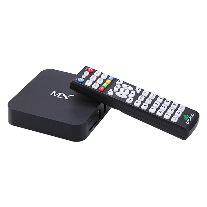 CMX AML8726-MX Android TV Box 1G/8G XBMC 1080P RJ45 AV Port - Black