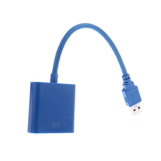 USB 3.0 to VGA Multi-display Graphic Converter Cable 1920x1080 HD
