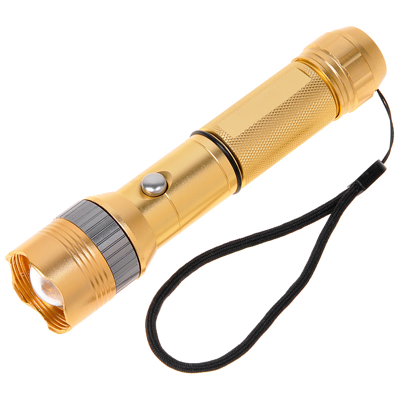 Cree XPE-R2 3-Mode Zoomming 270LM Flashlight with Signal Light