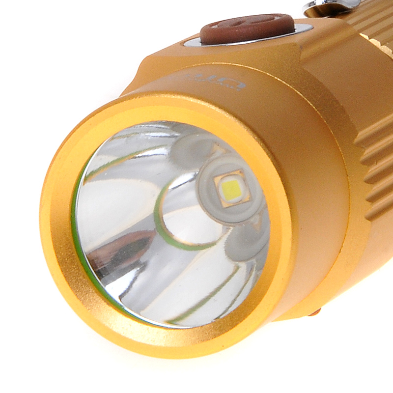 High-Power LED Torch 3 Modes 3W 160LM Neutral White Light Flashlight