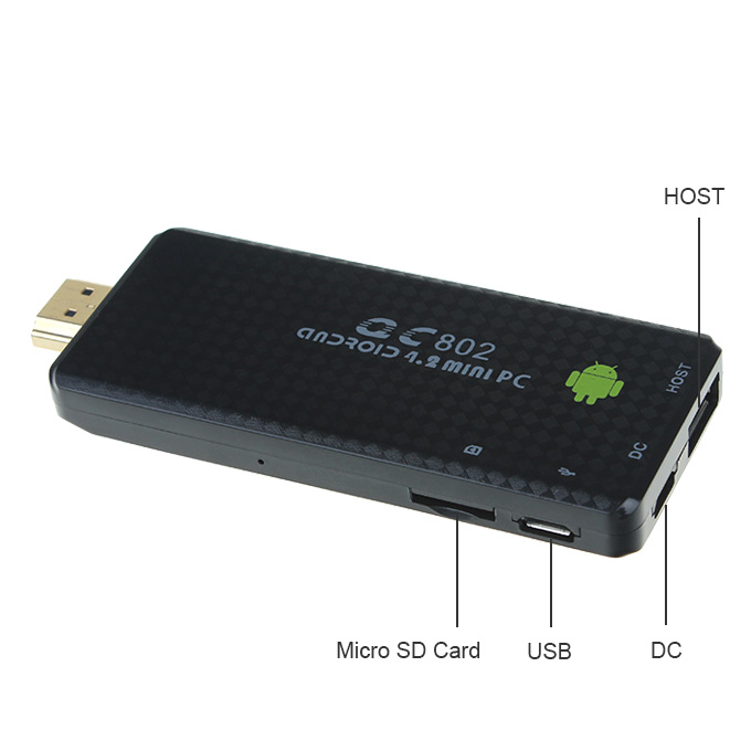 MK809III QC802 RK3188T Quad Core Android 4.2 TV Box 2G/8G BT XBMC