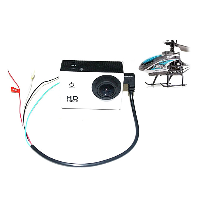 SJ4000 Waterproof Sport Camera USB to AV Output Cable For FPV